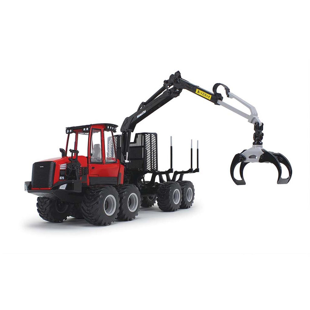 Komatsu 875.1 Forwarder (Red/Black) – Heartland Diecast & Promotions, LLC