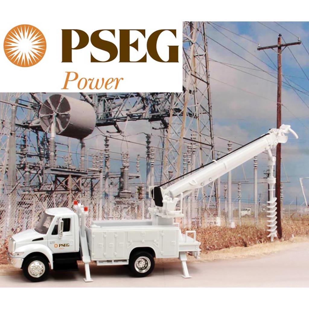 International Auger Truck "PSEG Power - New Jersey" – Heartland Diecast ...