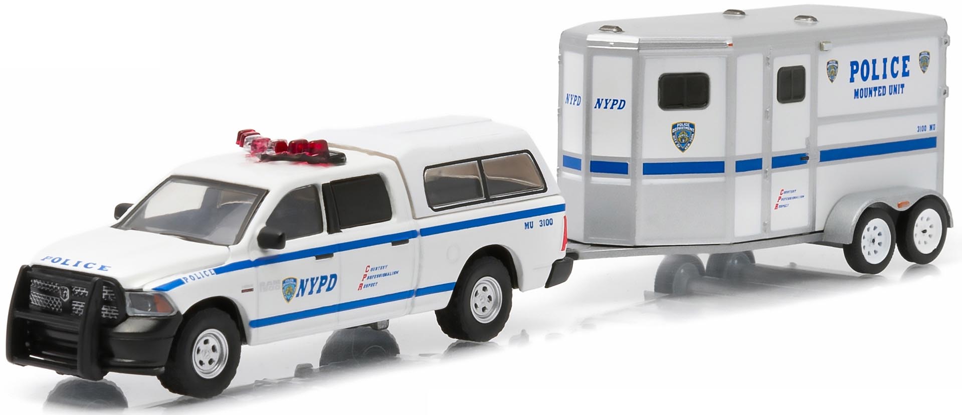 2014 Ram 1500 with Horse Trailer "NYPD Police" – Heartland Diecast ...