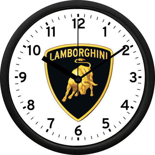 Lamborghini Wall Clock – Heartland Diecast & Promotions, LLC