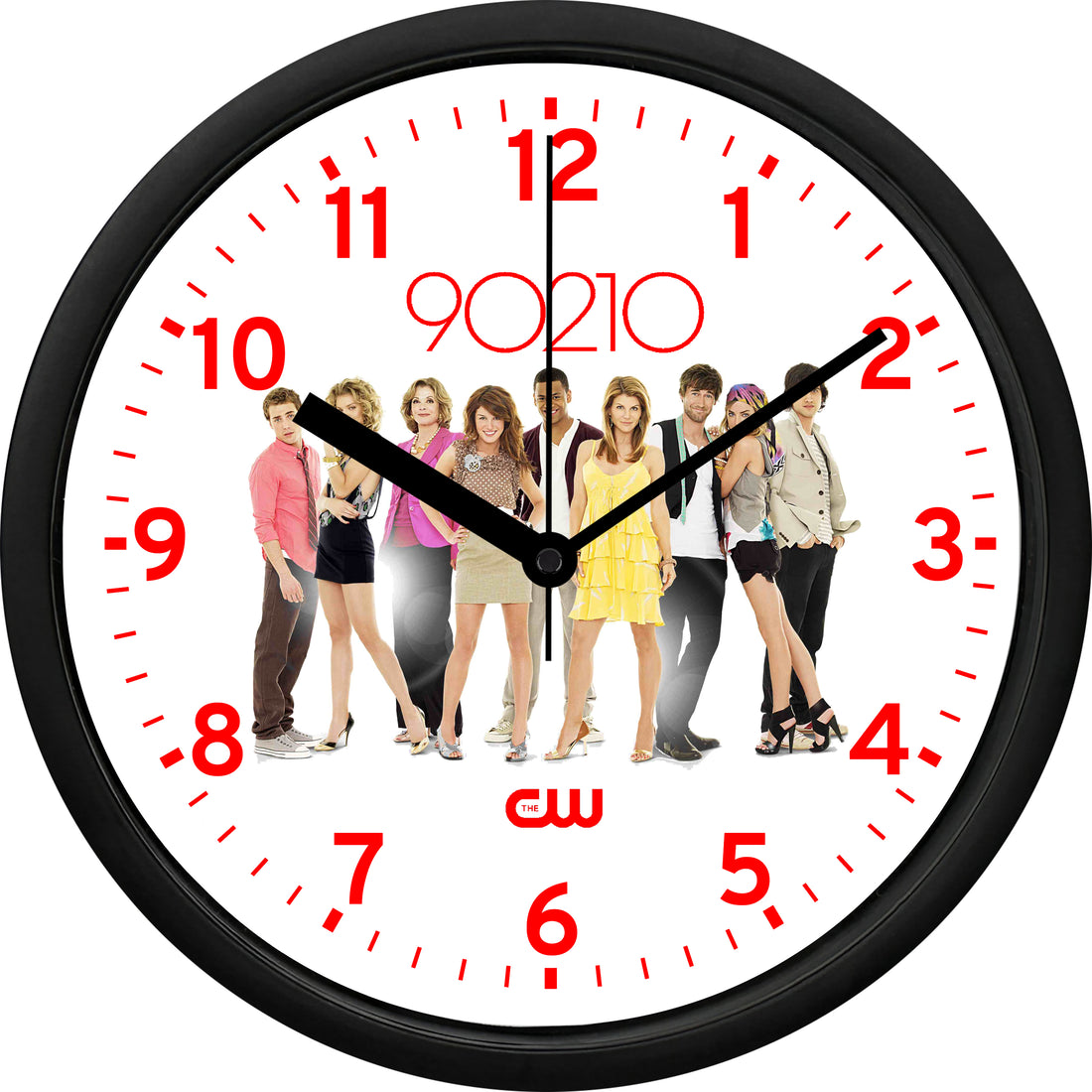 Cast of CW's "90210" Wall Clock – Heartland Diecast & Promotions, LLC