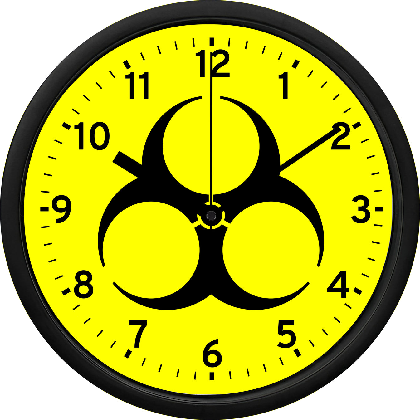 Biohazard Warning Wall Clock Version 2 – Heartland Diecast & Promotions ...