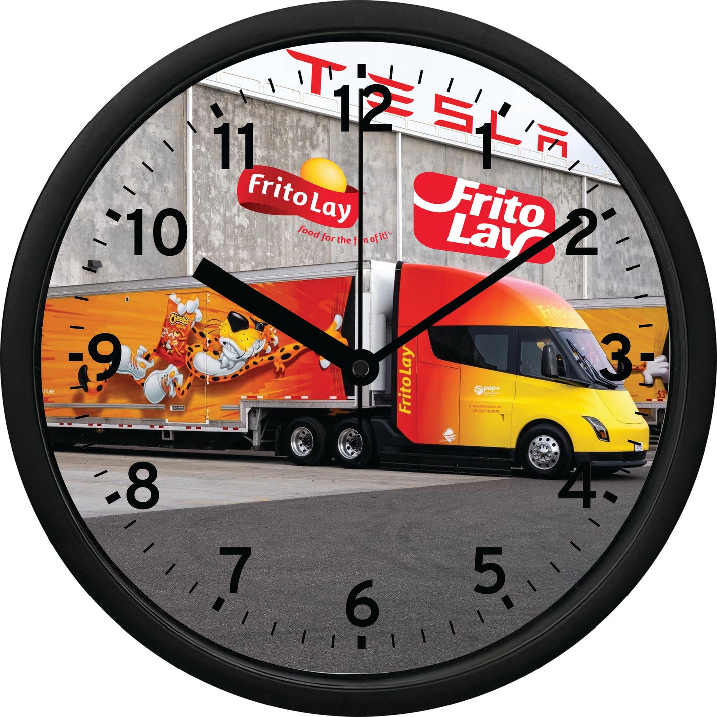 Tesla Semi "Frito Lay - Cheetos" Wall Clock Version 2 – Heartland ...